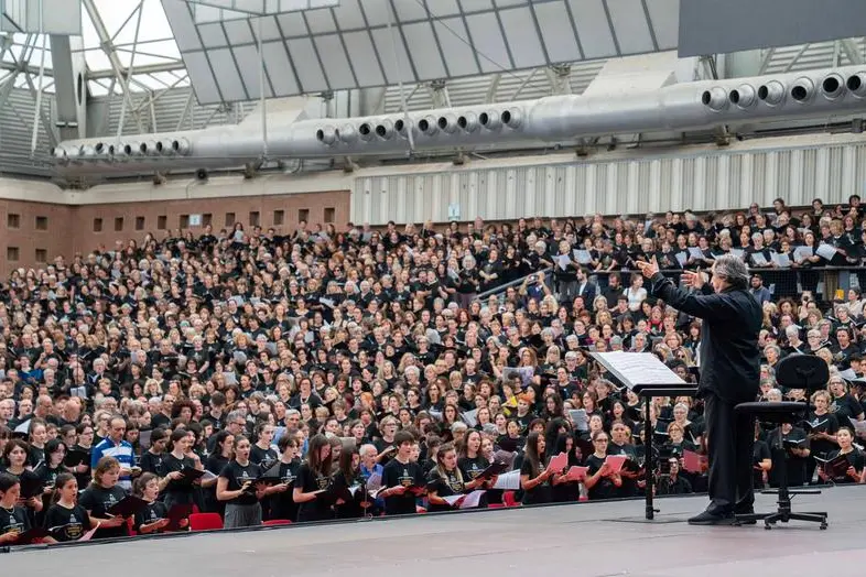 Al Ravenna Festival la mssterclass di Muti con 3.500 coristi